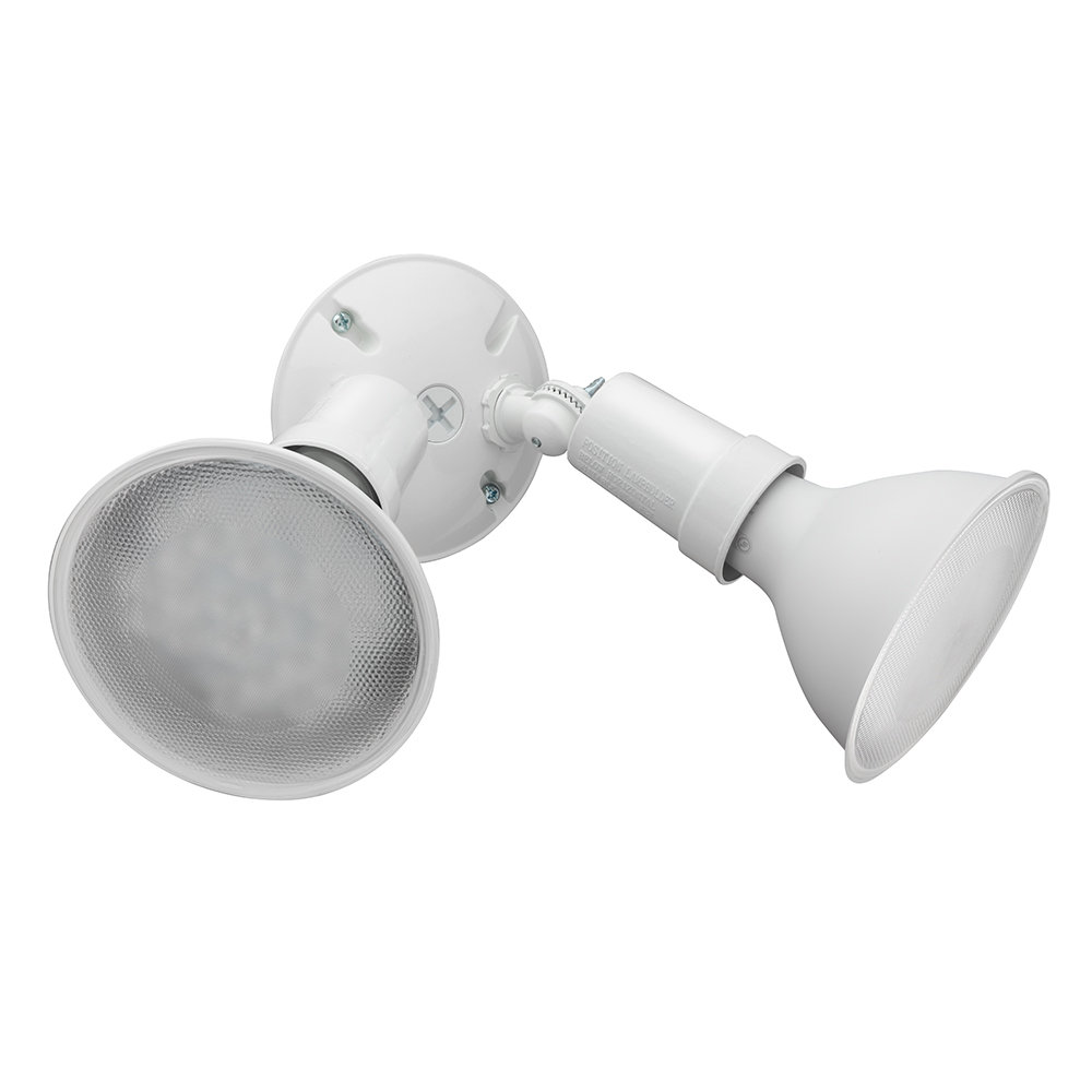 Lithonia Lighting 2 - Head LED Outdoor Security Flood Light & Reviews ...