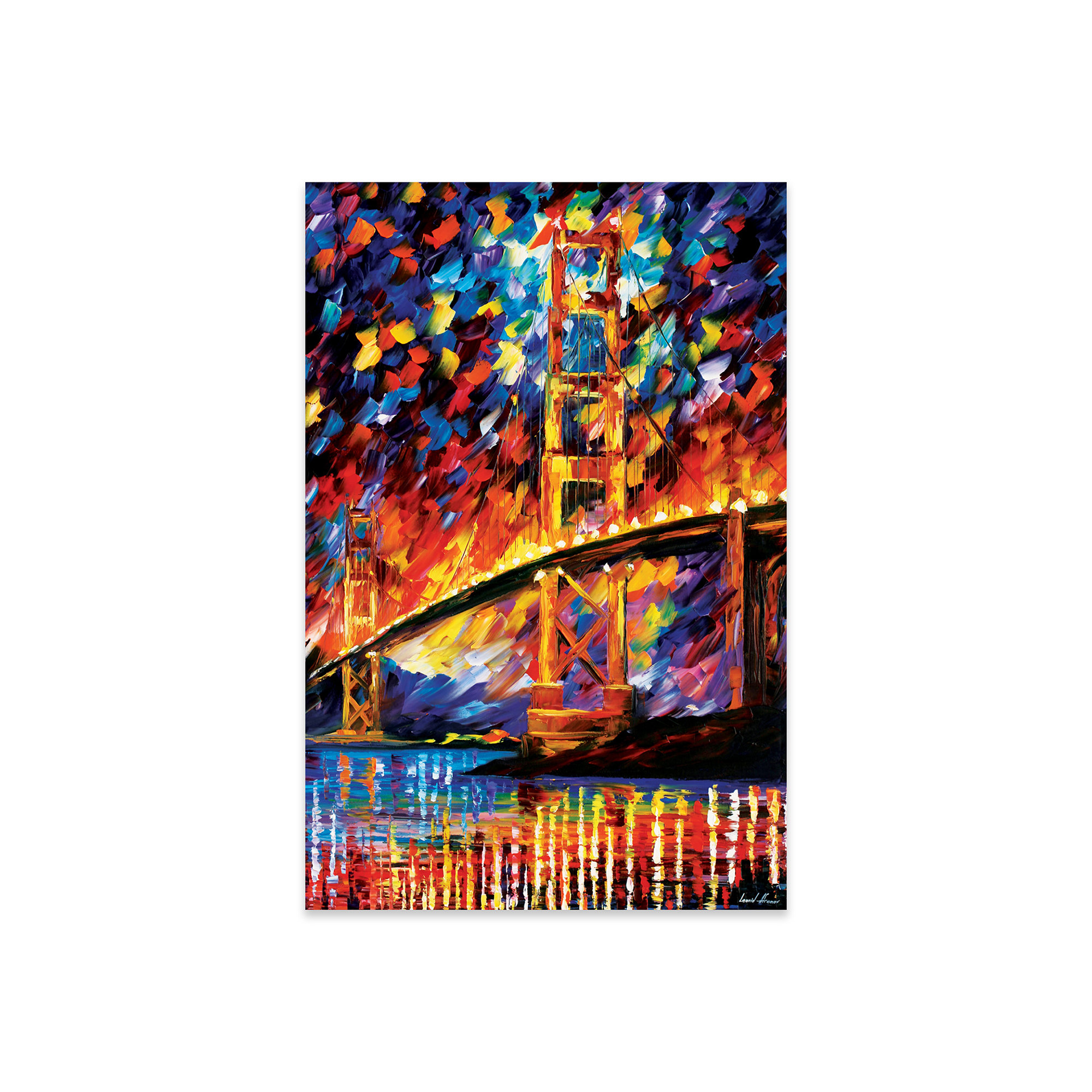 Red Barrel Studio® San Francisco - Golden Gate On Plastic / Acrylic by ...