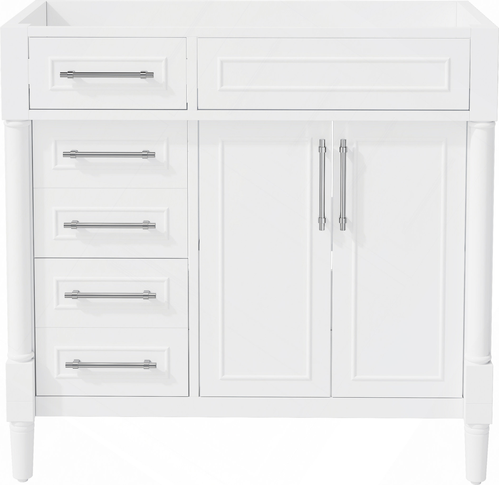 MIAMI CUSTOM FURNITURE & UPHOLSTERY LLC Bathroom Vanity Without Sink, Freestanding Bathroom ...
