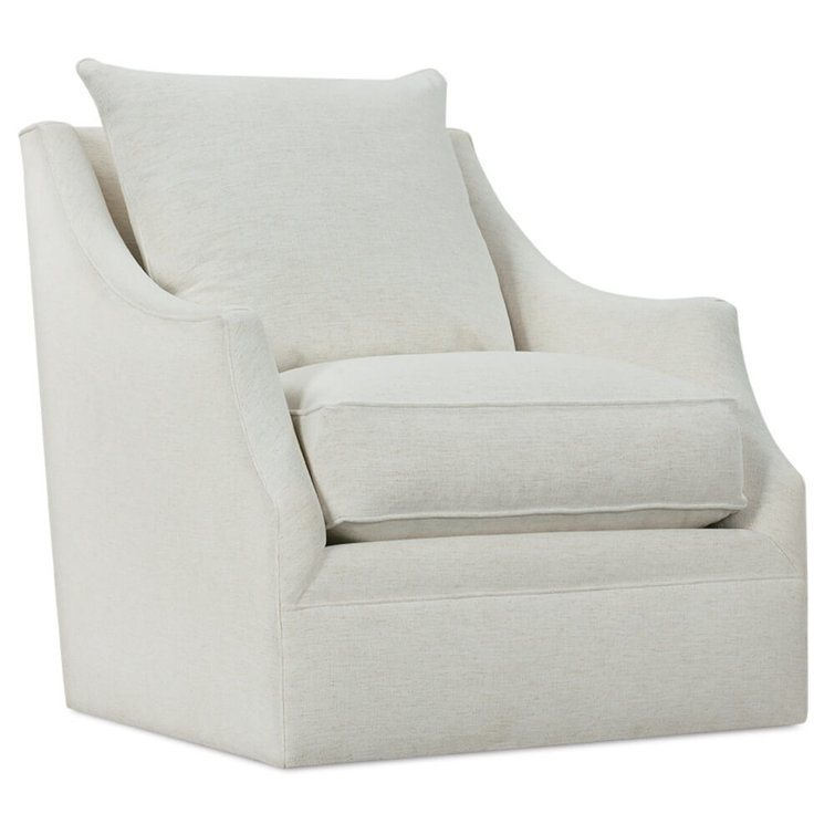 Rowe Furniture Kara 33" W Polyester Swivel Armchair | Perigold