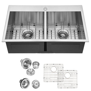Double Basin Kitchen Sinks | Wayfair