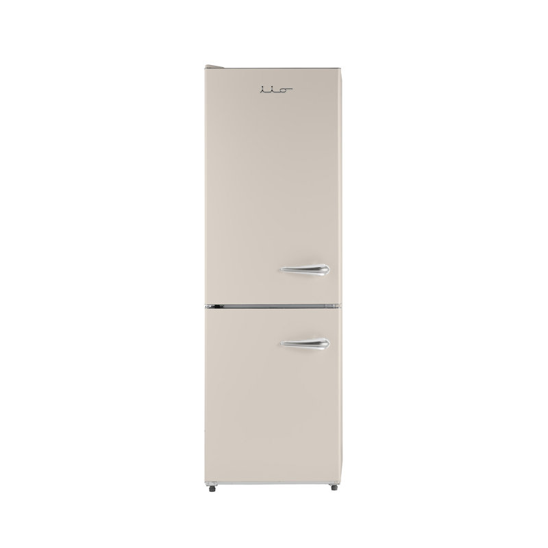 Iio 24" 11 Cubic Feet Smudge-Resistant Bottom Freezer Refrigerator ...