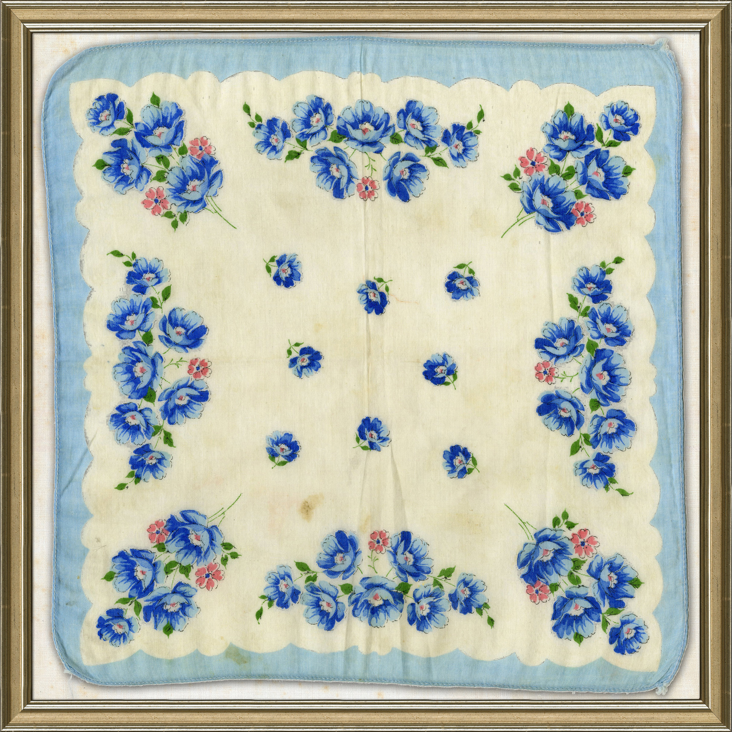 Wendover Art Group Vintage Silk Handkerchief II - Picture Frame ...
