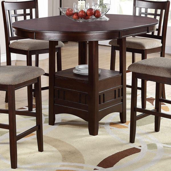Lark Manor™ Dining Table Round Counter height Dining Table | Wayfair
