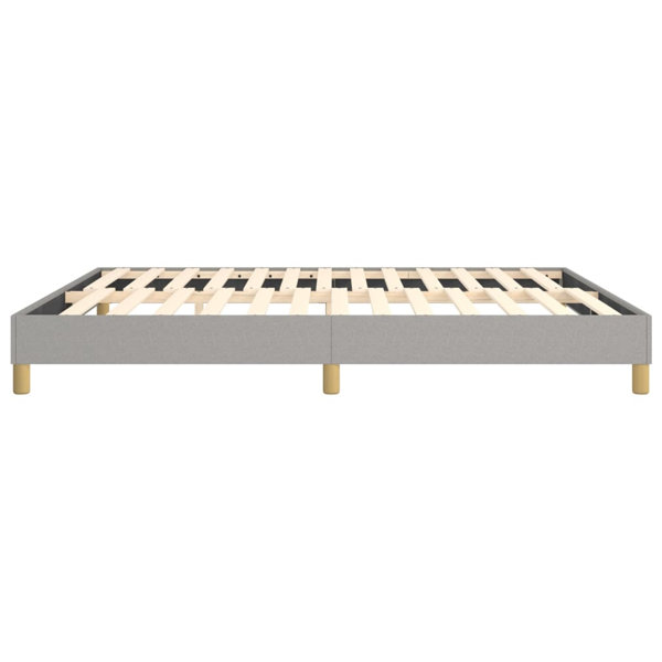 Latitude Run® Rensia Bed Frame Box Spring Platform Bed Mattress ...