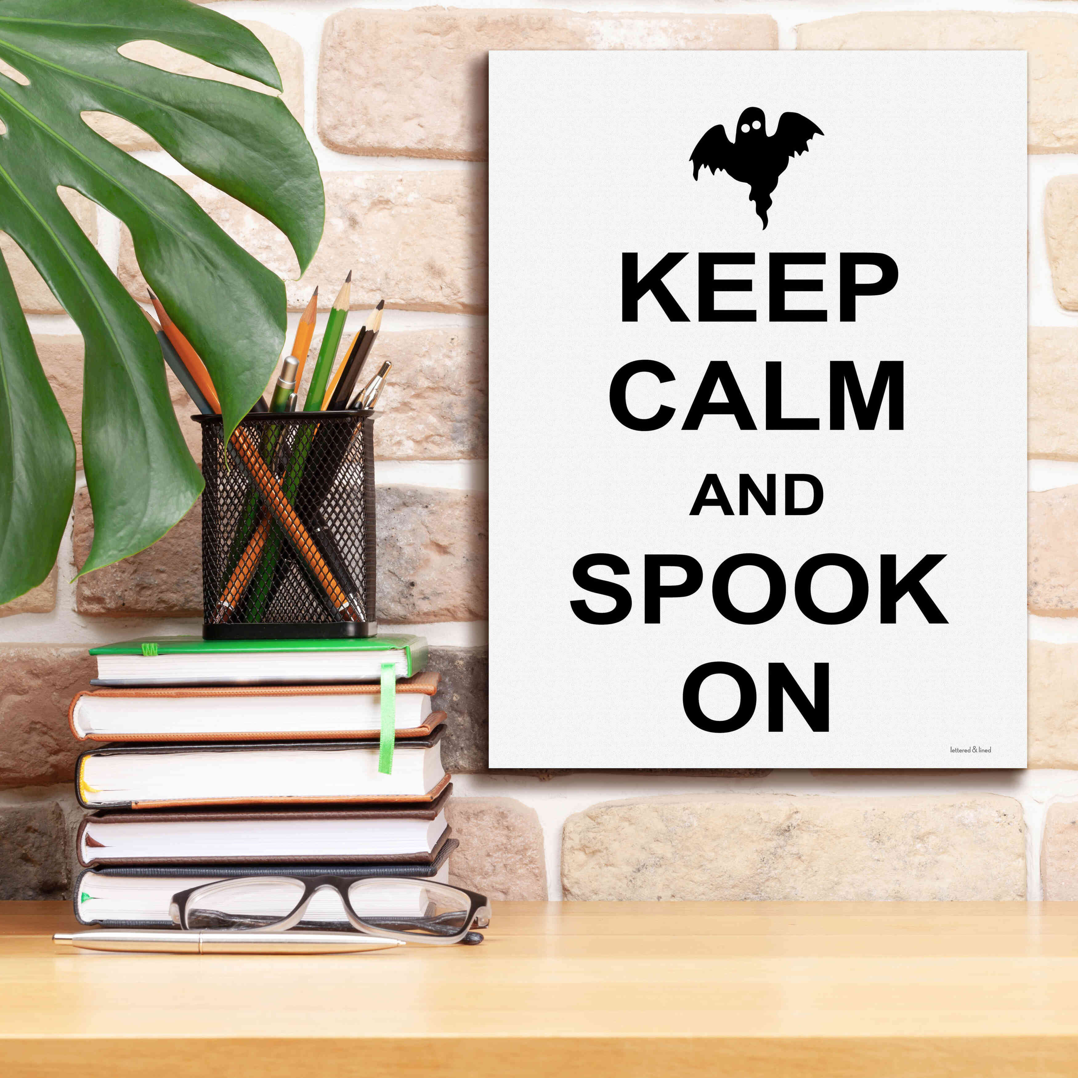 Trinx Epic Graffiti 'Keep Calm And Spook On' By Lettered Keep Calm And ...