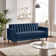 Furniture Box Kip Luxury Velvet 3 Seater Sofa Sleek Deco Design ...