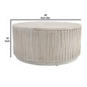 Classic Home Maya Round Coffee Table & Reviews | Perigold