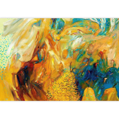 IDEA4WALL Peel & Stick Abstract Wall Mural | Wayfair