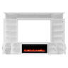 Brayden Studio® 112"Large Wall Unit Entertainment Center With Fireplace ...