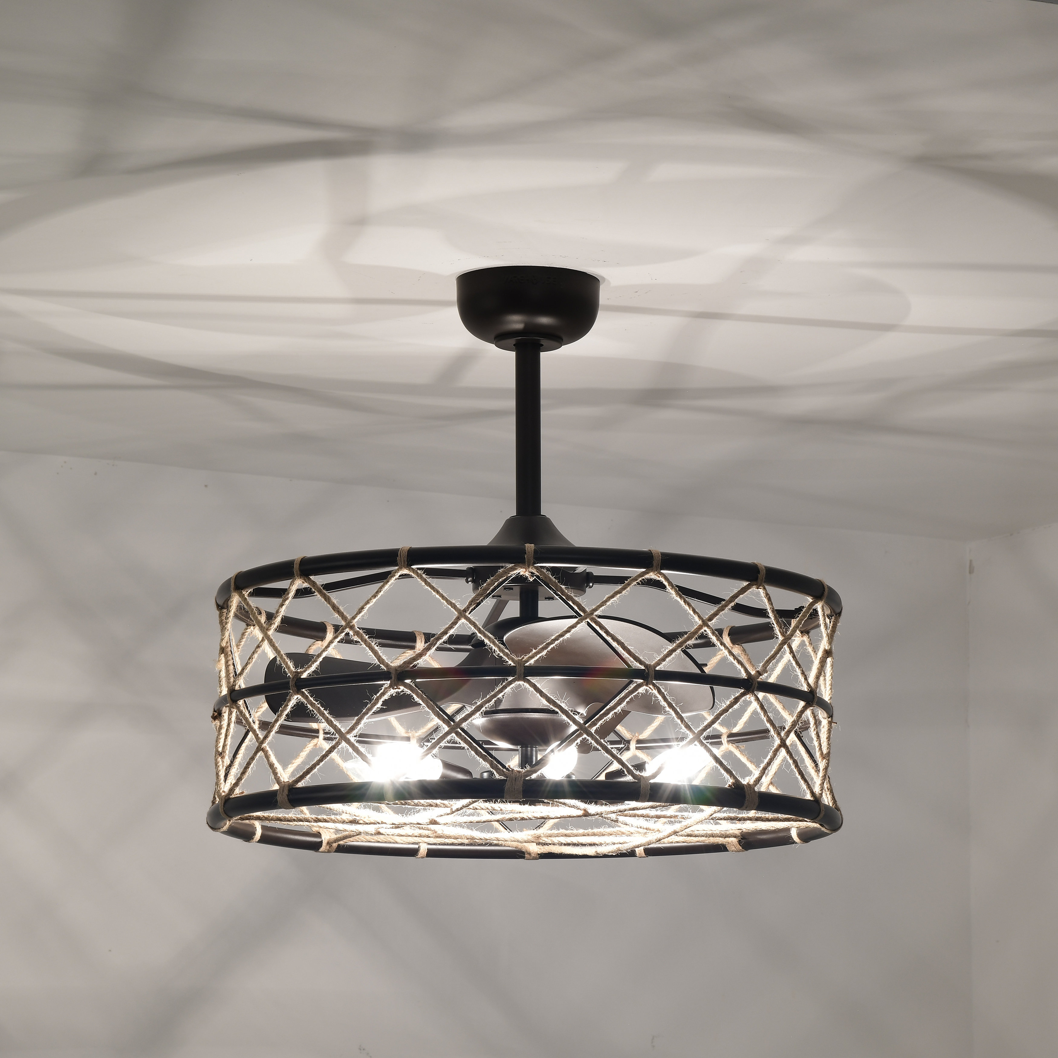 Longshore Tides 18'' Ceiling Fan with Light Kit | Wayfair