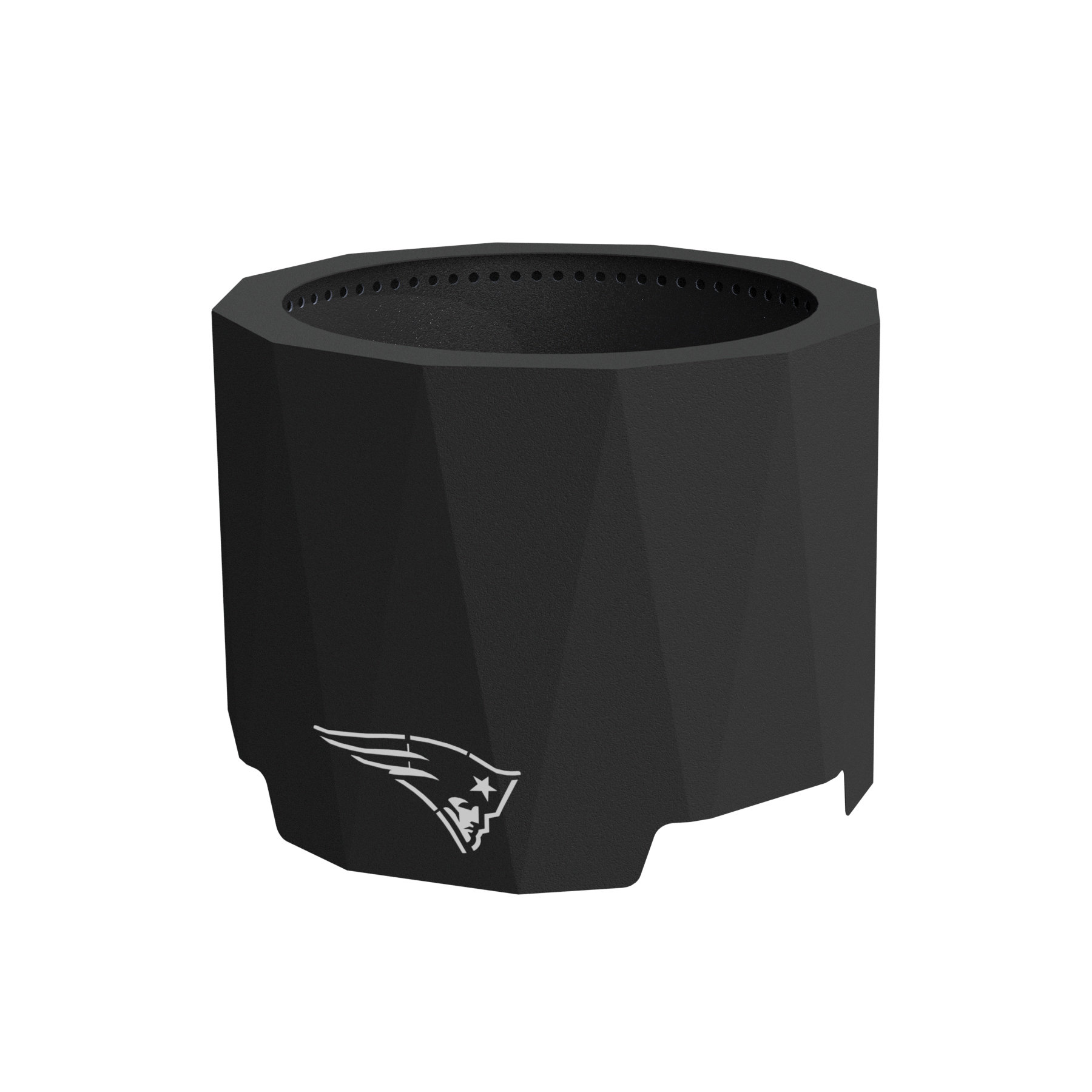 Arlmont & Co. New England Patriots Improved Smokeless Patio Fire Pit ...
