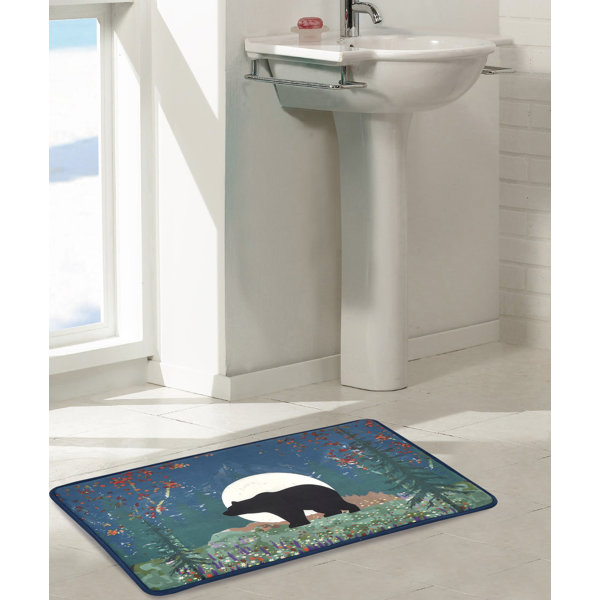 Millwood Pines Bear Moon Midnight Mountain Woodland Forest Cabin Lodge ...