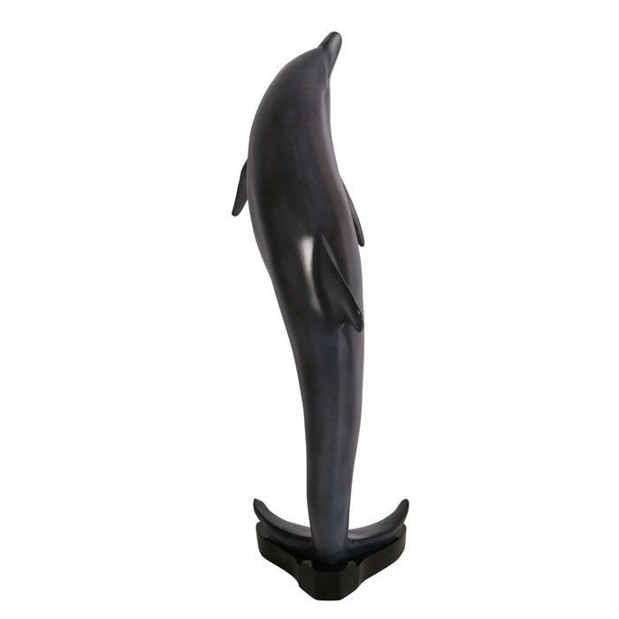 Design Toscano Leaping Sea Dolphin Statue & Reviews | Wayfair