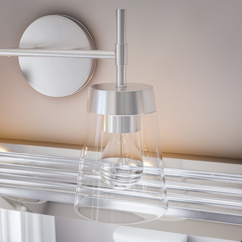 Wade Logan® Kaylin 2 - Light Dimmable Vanity Light & Reviews | Wayfair