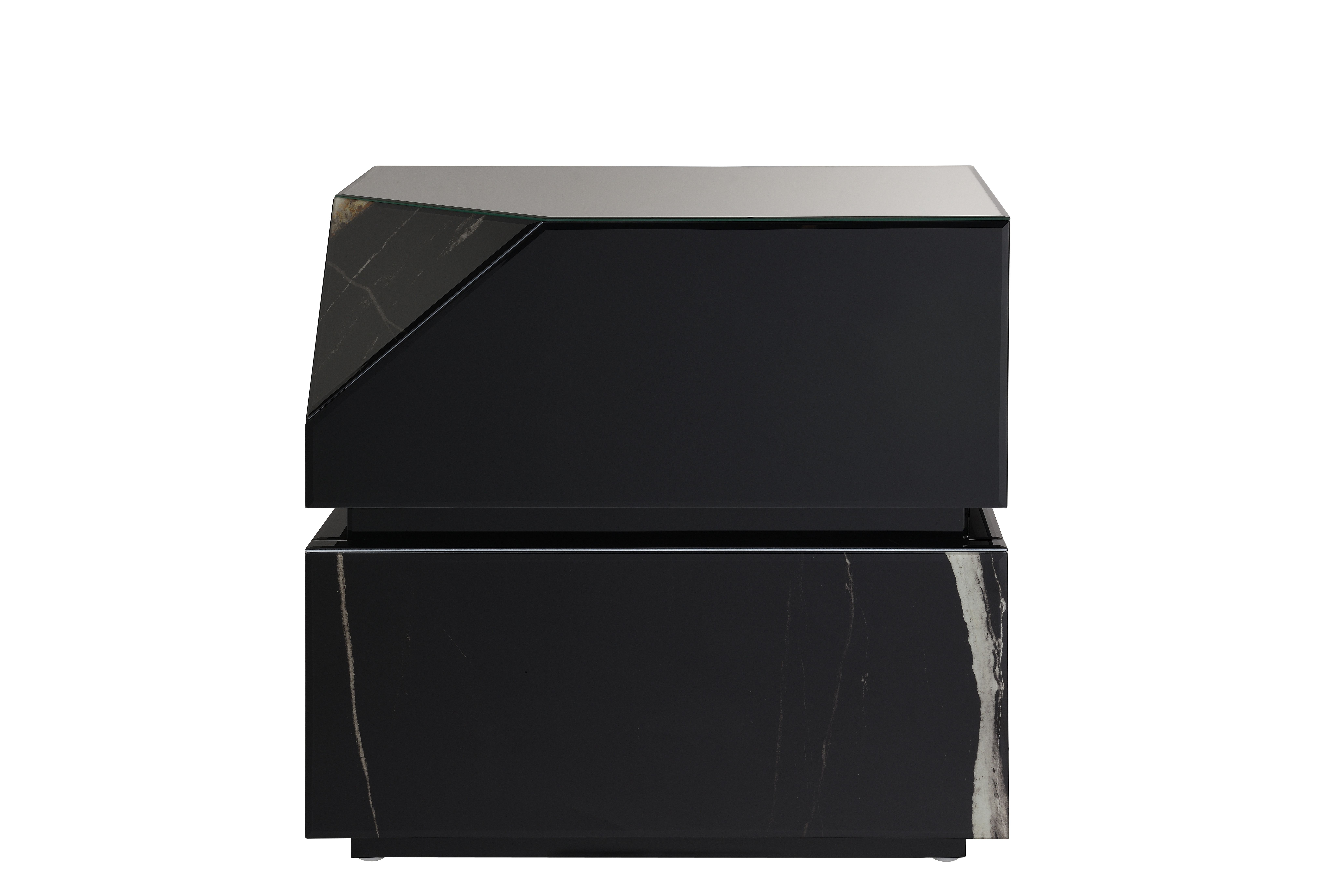 Laurel Foundry Modern Farmhouse® Joseph Rectangular Mirrored End Table ...