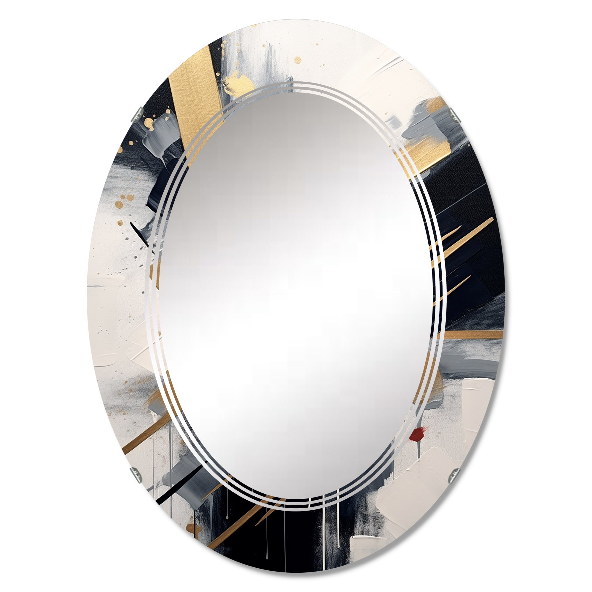 East Urban Home Zihang Oval Wall Mirror | Wayfair