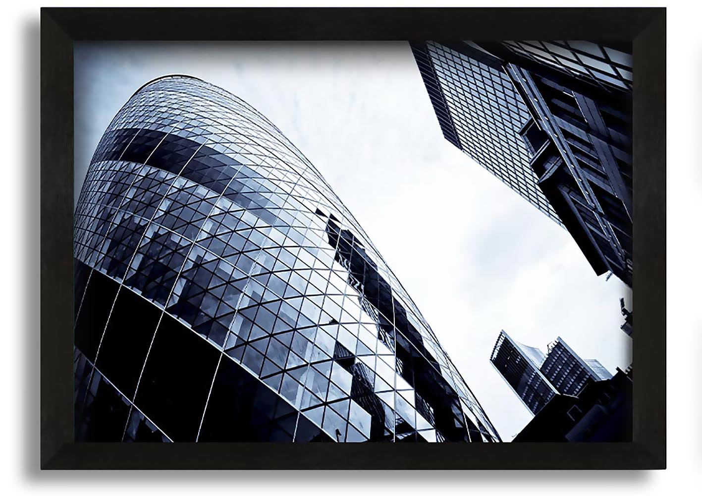 Brayden Studio London the Gherkin - Picture Frame Graphic Art on Canvas ...