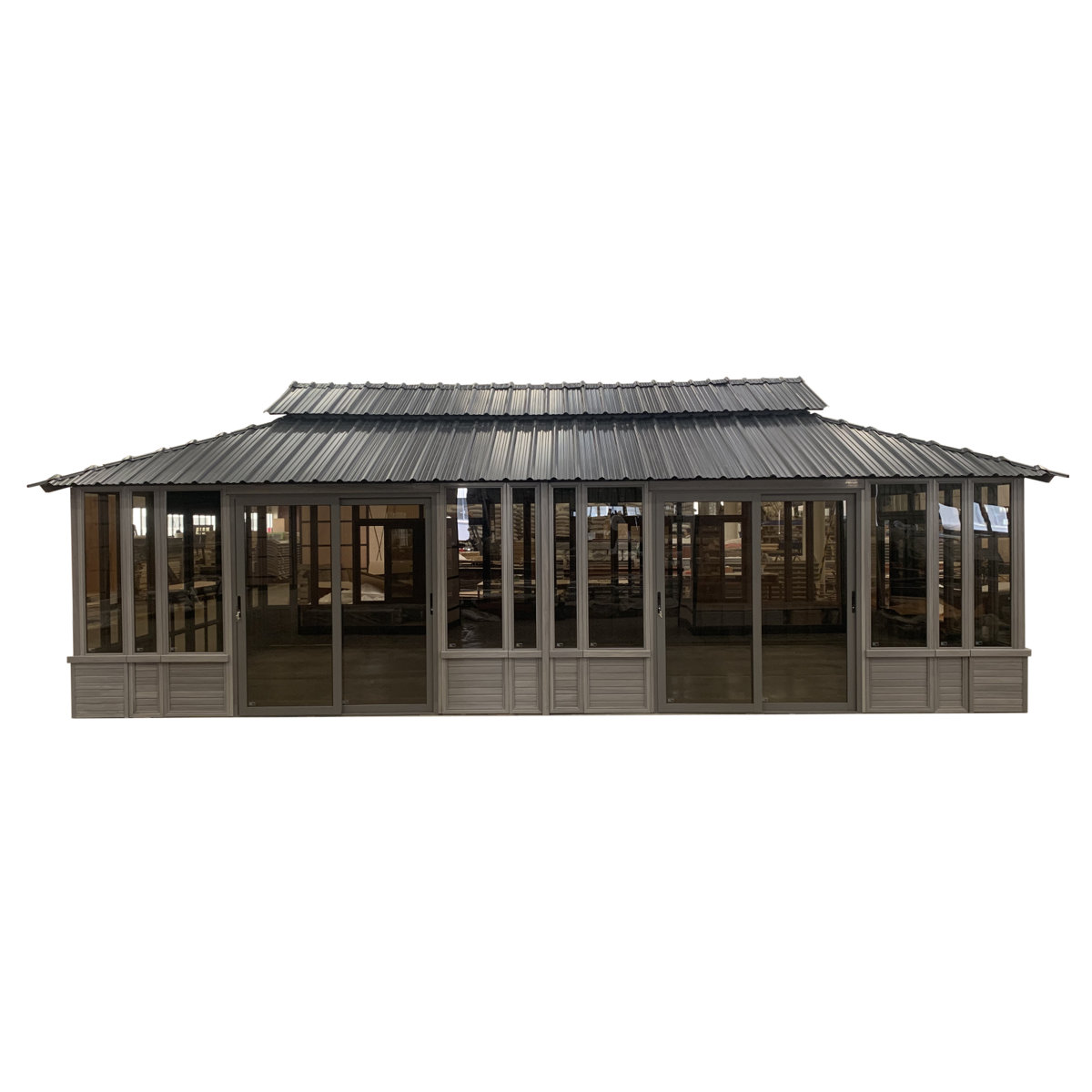 Westview Manufacturing 28 Ft. W x 15.5 FT. D Ultrawood Composite Patio ...