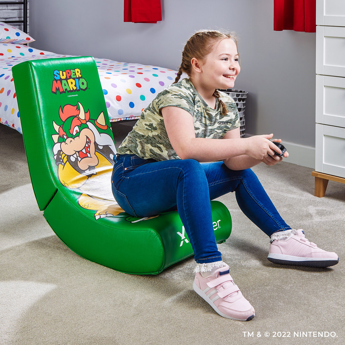 X Rocker Super Mario All-Star Video Rocker - Bowser & Reviews | Wayfair