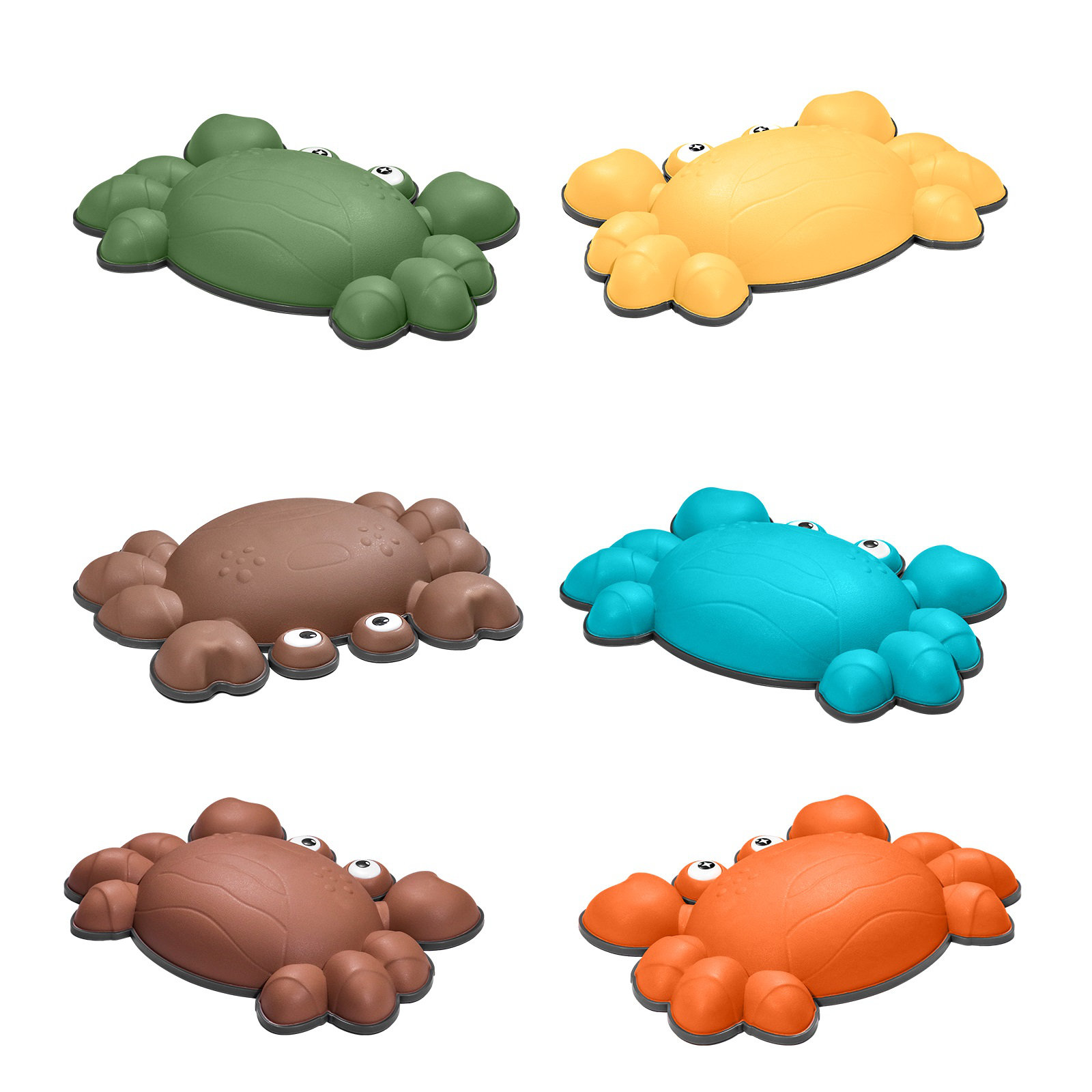 goodwish Crab Balance Stepping Stones For Kids, 6PCS Non-Slip Jumping ...