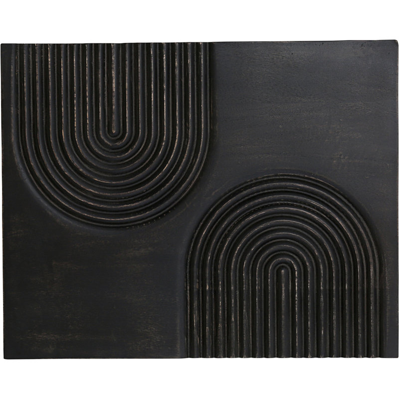 Wade Logan® Bridgie " Passages Carved " on Wood | Wayfair
