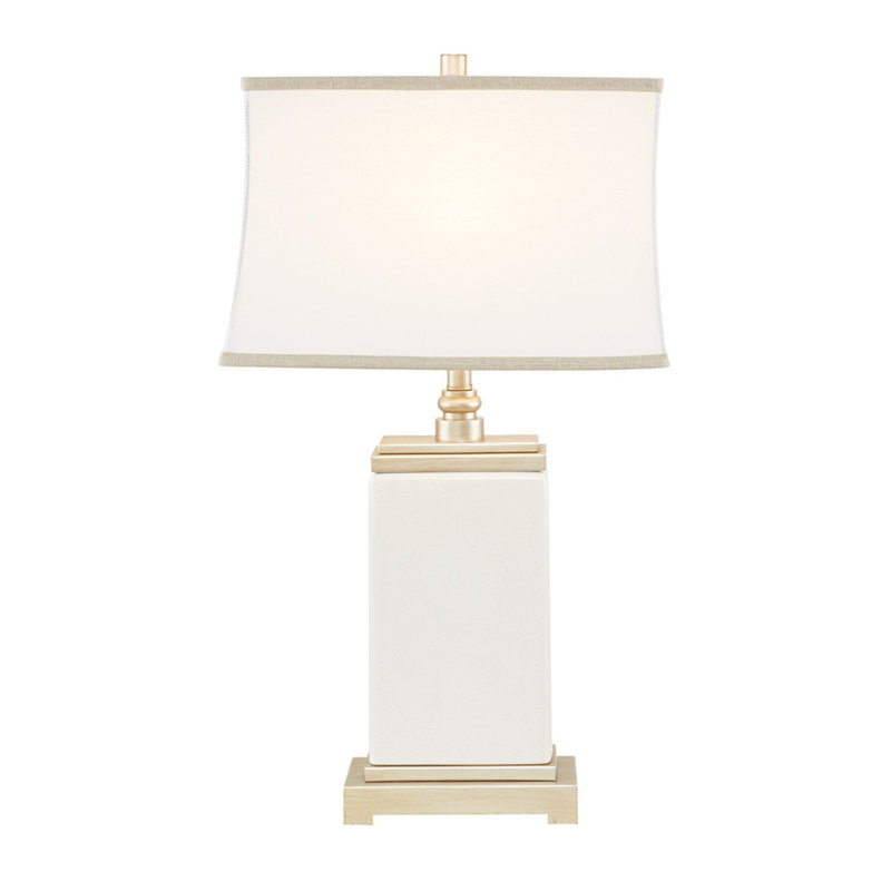 Rosdorf Park Rectangular Form Ceramic Table Lamp | Wayfair
