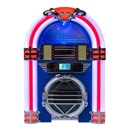Victor Portable Juke Box with Bluetooth | Wayfair