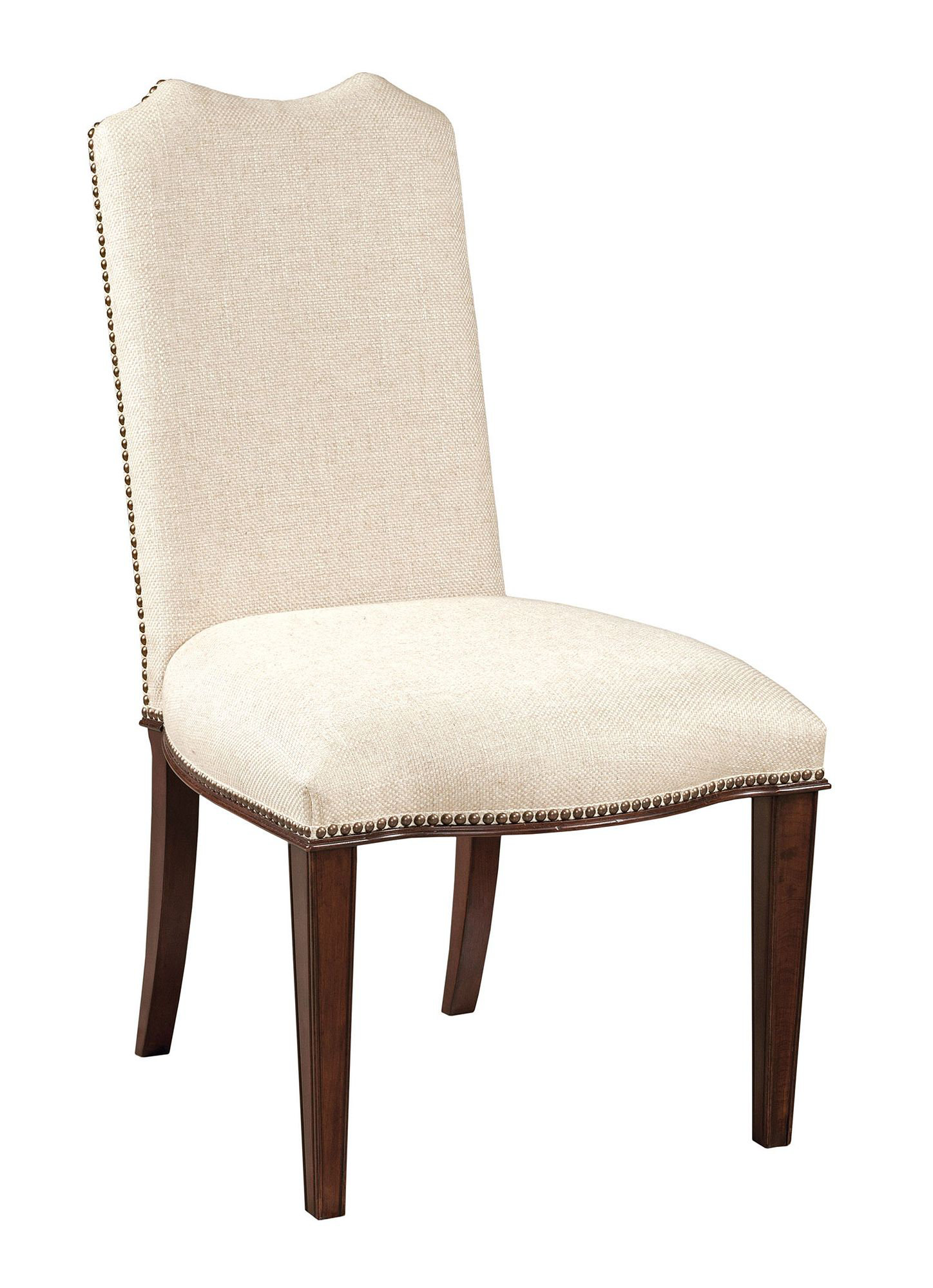 Canora Grey Solvig Blend Upholstered Back Parsons Chair in Beige | Wayfair