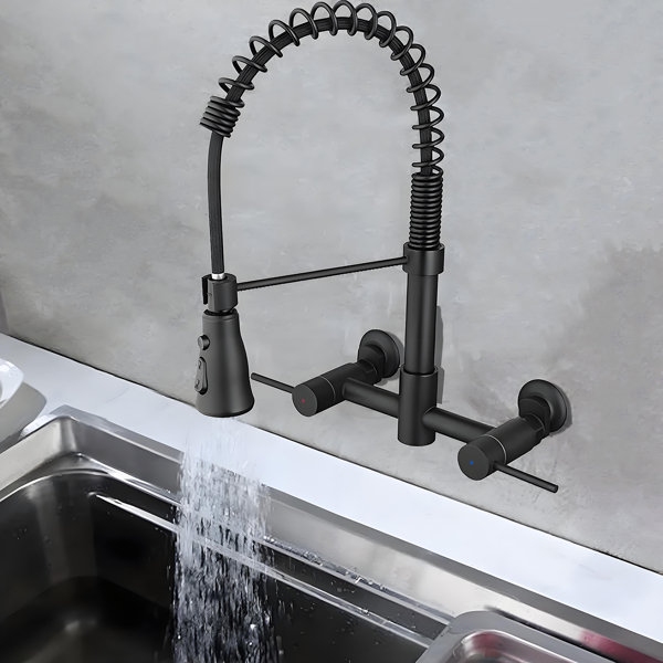 Dilon Pull Down Kitchen Faucet - Wayfair Canada
