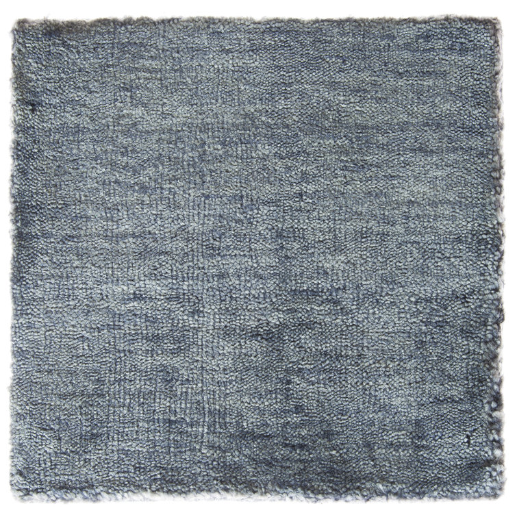 Woven Concepts Bonn Hand-Loomed Silk Denim Rug | Wayfair