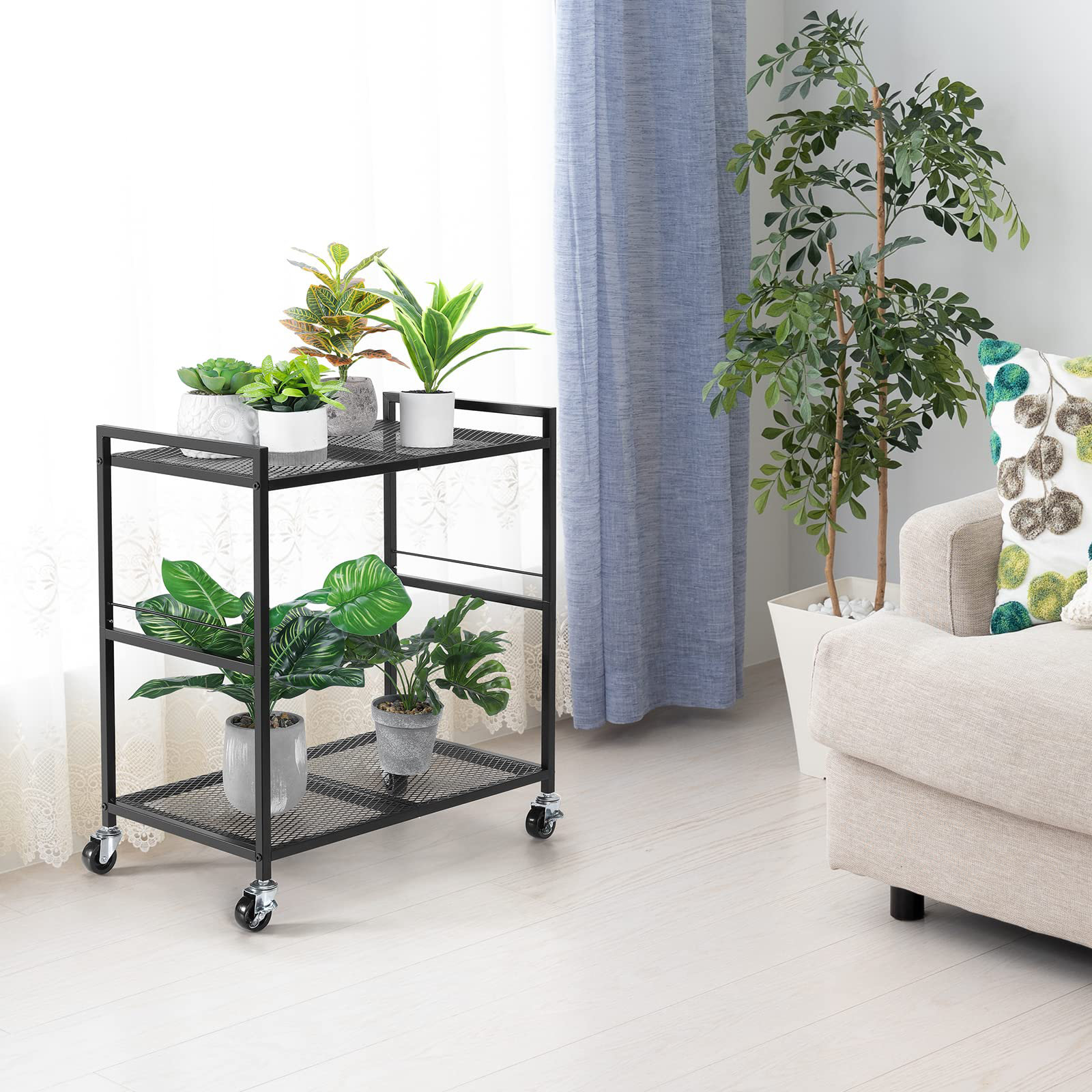 COAHAHA 360° Mobile Pc Tower Stand - Heavy-Duty Metal Design For ...