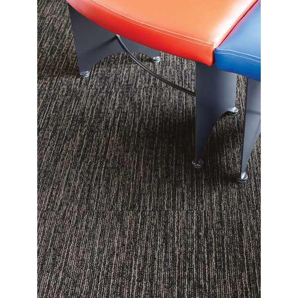 Shaw Floors Explorer 24-in x 24-in Multi-Level Loop Adhesive Carpet ...