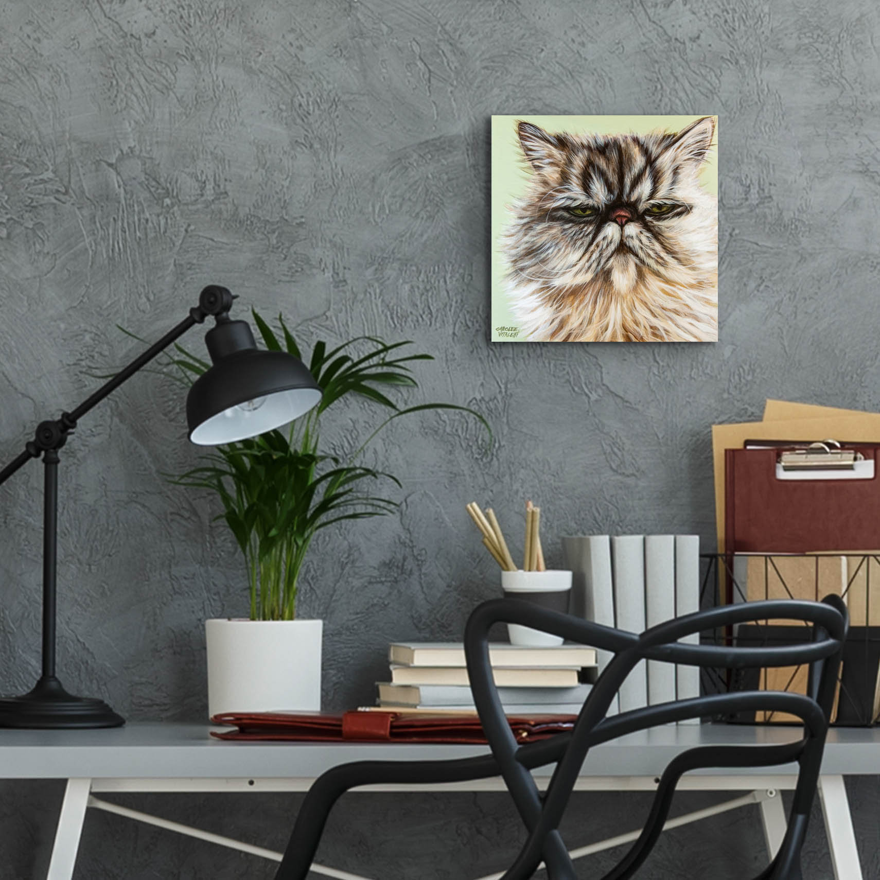 Lark Manor™ " Persian Cat " by Carolee Vitaletti | Wayfair