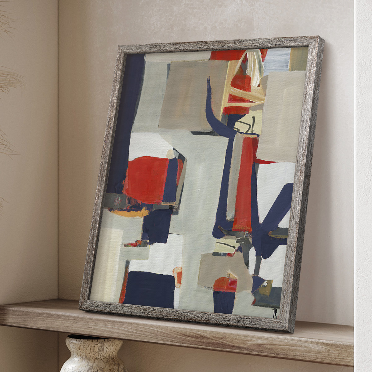 Ivy Bronx UBUR-181_ALT_V2 Framed Print - Solid Wood | Wayfair