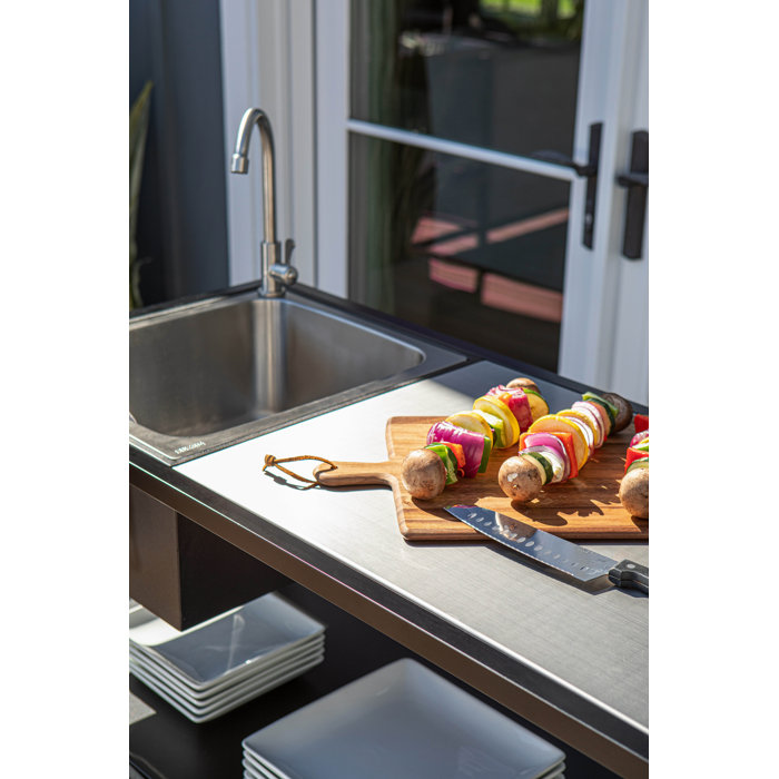 Veradek Outdoor Kitchen Series 47'' Aluminum Grade 304 Stainless Steel ...