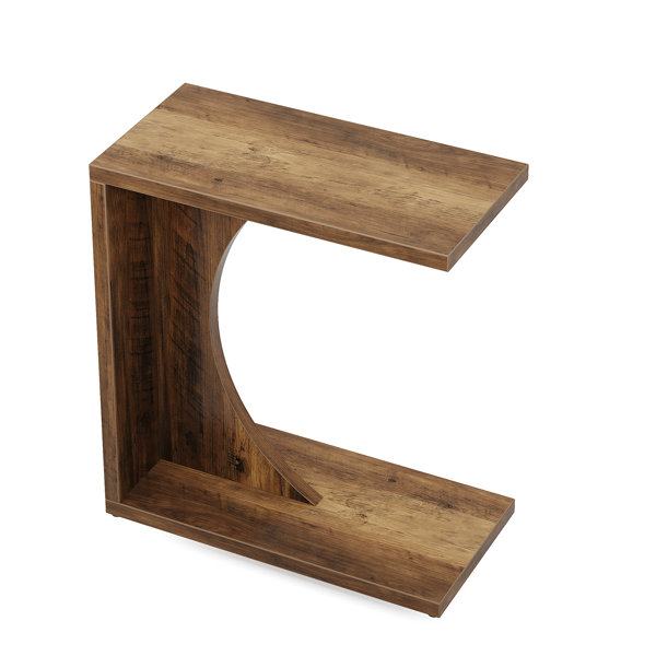 Ebern Designs Heikki C Shaped End Tables, Under Couch Table, Side Table ...