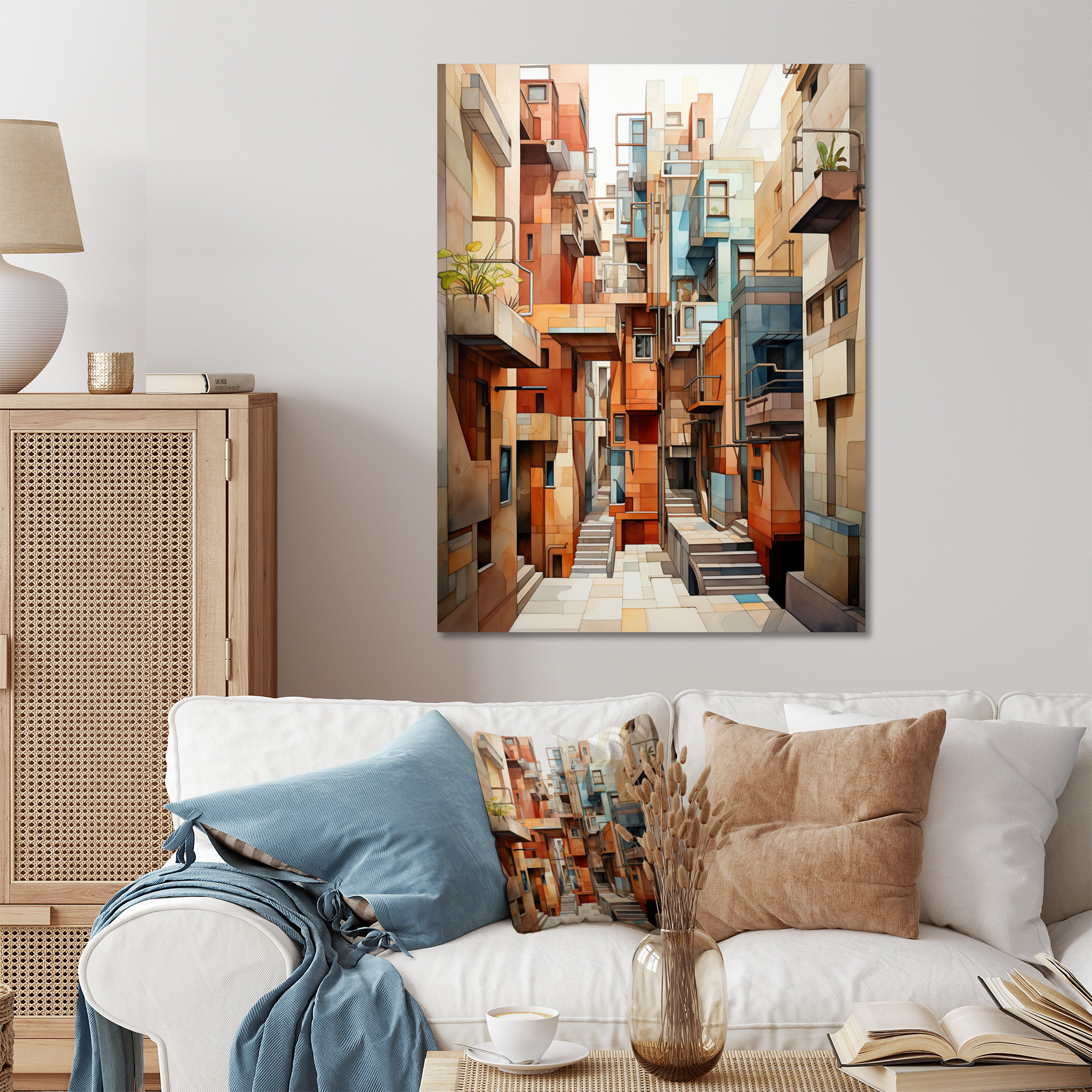 Winston Porter Cubism Art Multidimensional I - Cubism Metal Wall Art ...