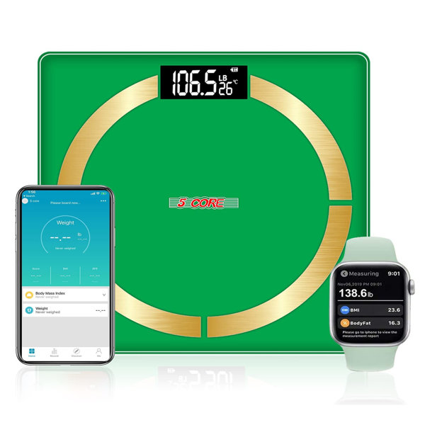 BESTCOSTY Smart Digital Body Analysis Scale with Bluetooth | Wayfair