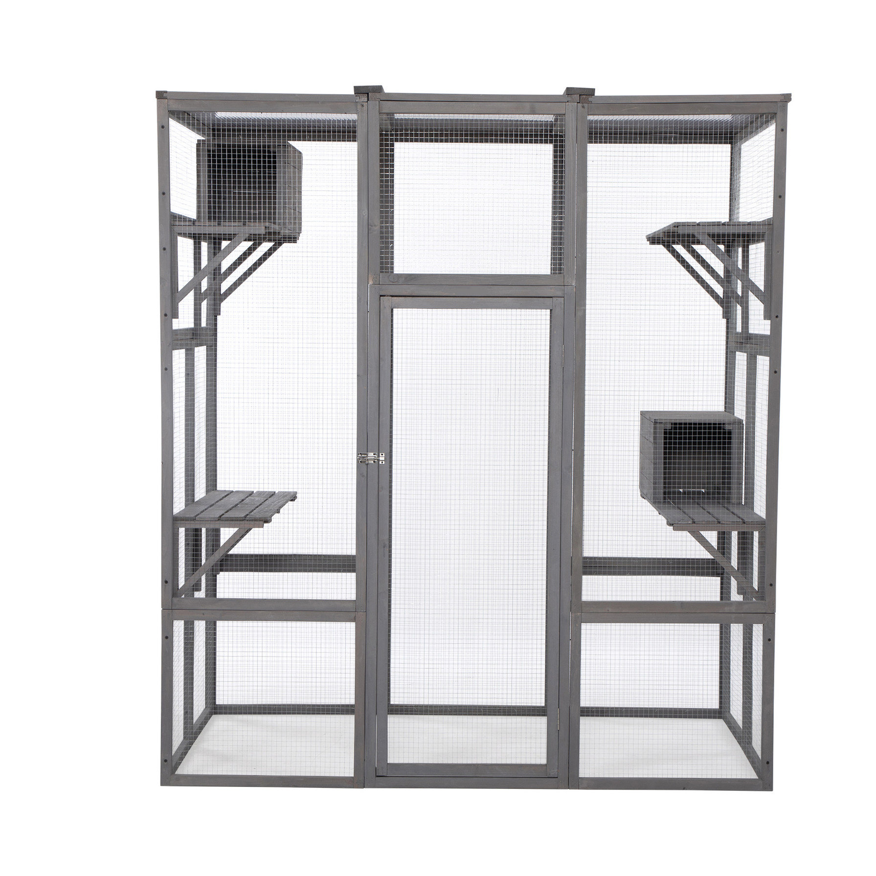 One Allium Way® Gray Extra Large Pet Cage - Provide A Spacious And ...