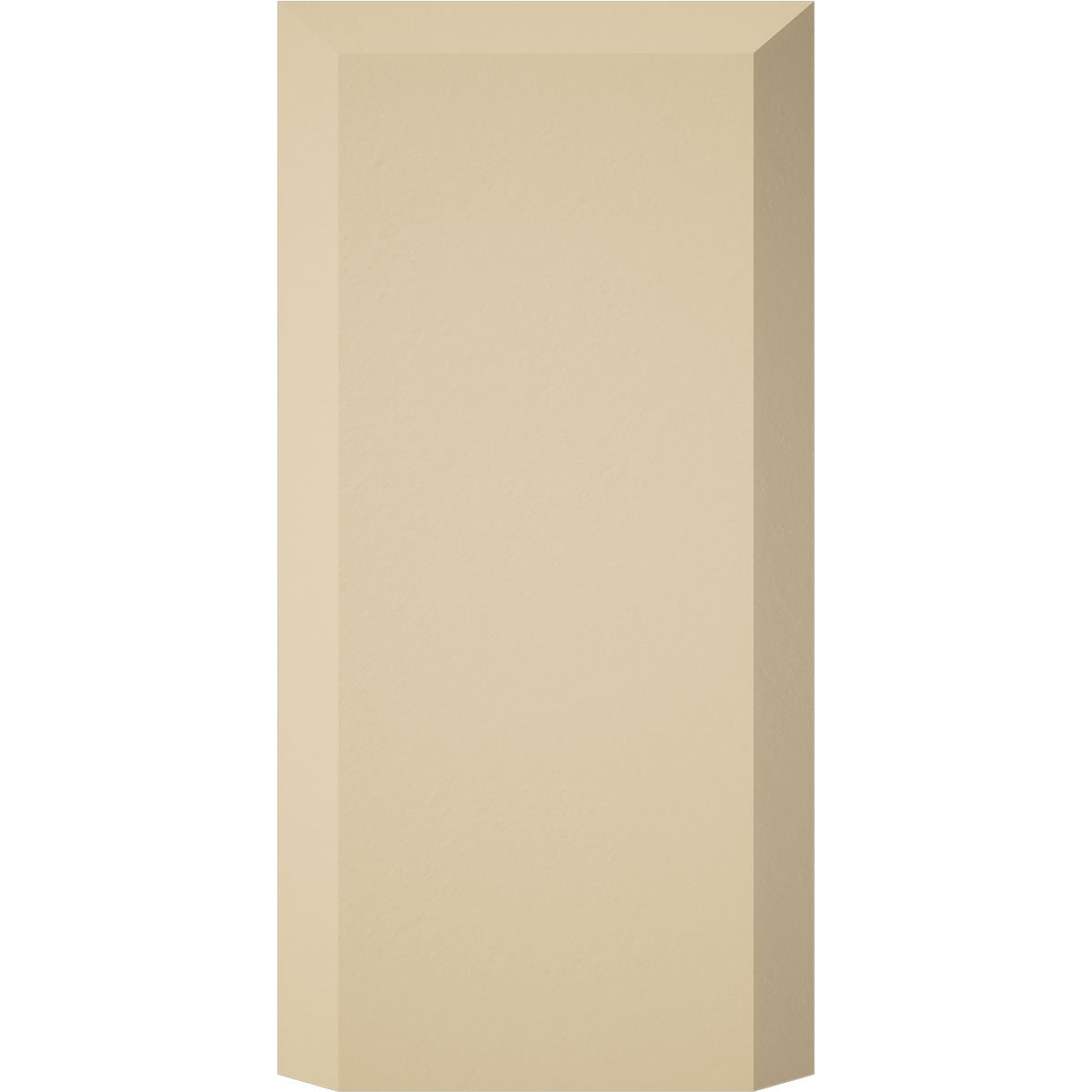 Ekena Millwork Foster Plinth Block with Beveled Edge (2-Pack) | Wayfair