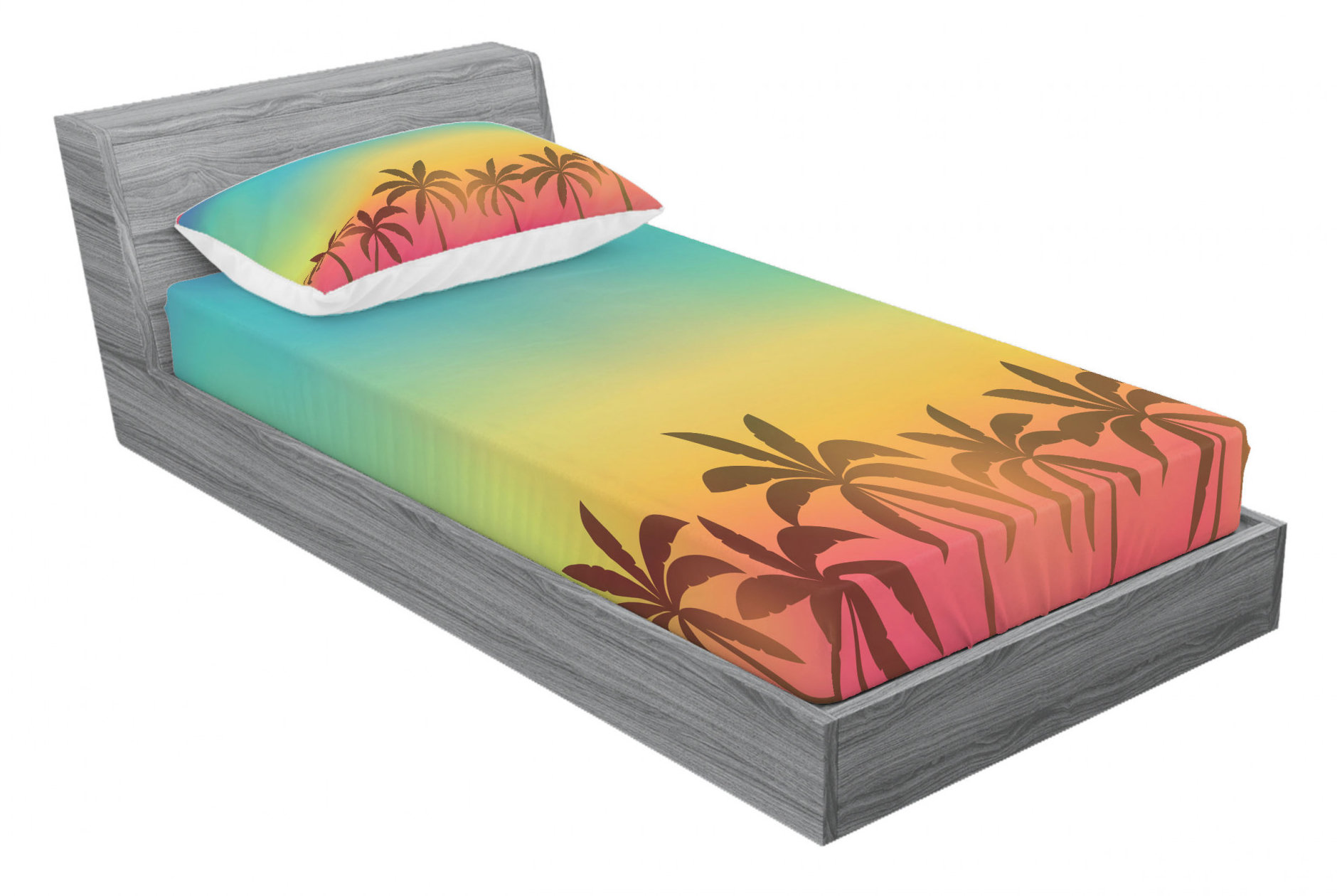 Ambesonne Tropical Microfiber Sheet Set | Wayfair