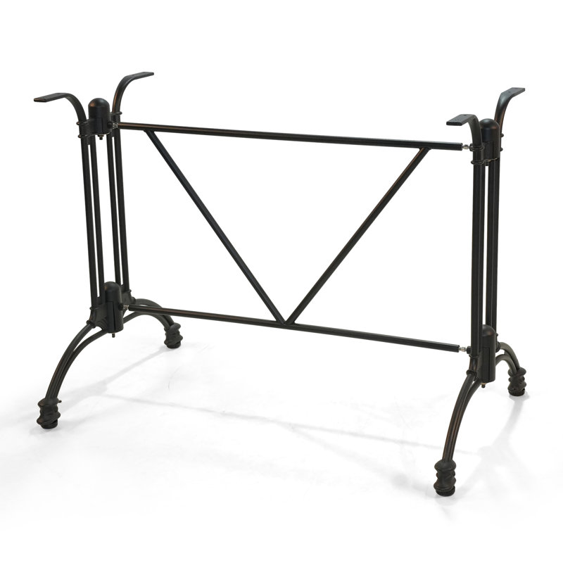 Rebrilliant H27.6 Cast Aluminum Table Base With 4 Stable Feet ...