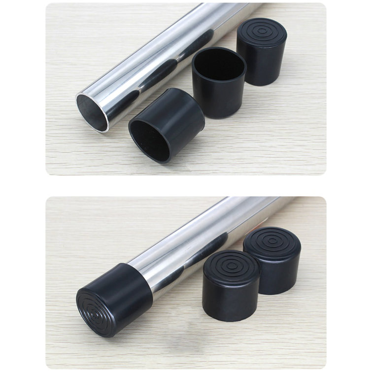 Fixturedisplays® 15136 Cap 1 Inch Nominal Black Tube Cover End Rubber ...