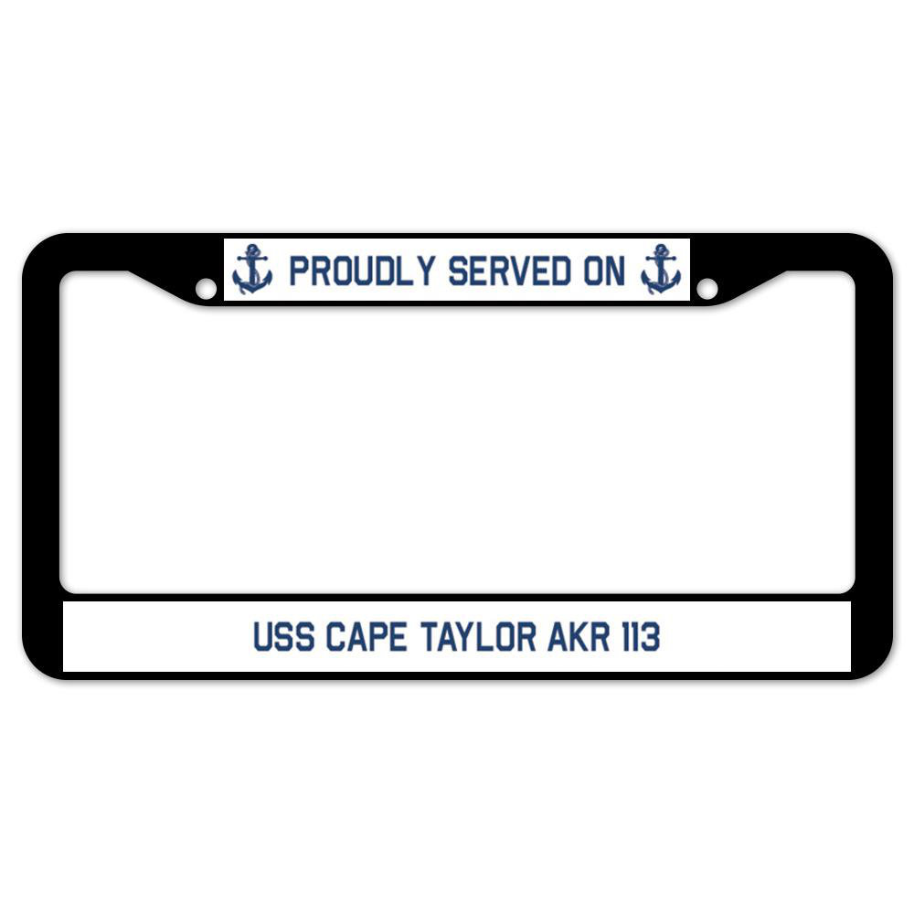 Signmission Proudly Served On Served On USS CAPE TAYLOR AKR 113 Plastic ...