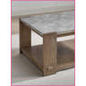 Latitude Run® Libby Brown Sintered Stone Coffee Table - Poplar Pine ...