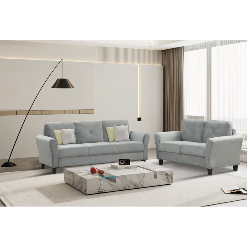 Wenty Living Room Two Piece Sofa Set, Living Room Three Seater+Two ...