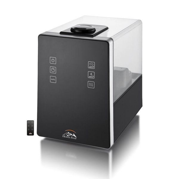Heaven Fresh 1.6 Gal. Cool and Warm Mist Ultrasonic Console Humidifier ...