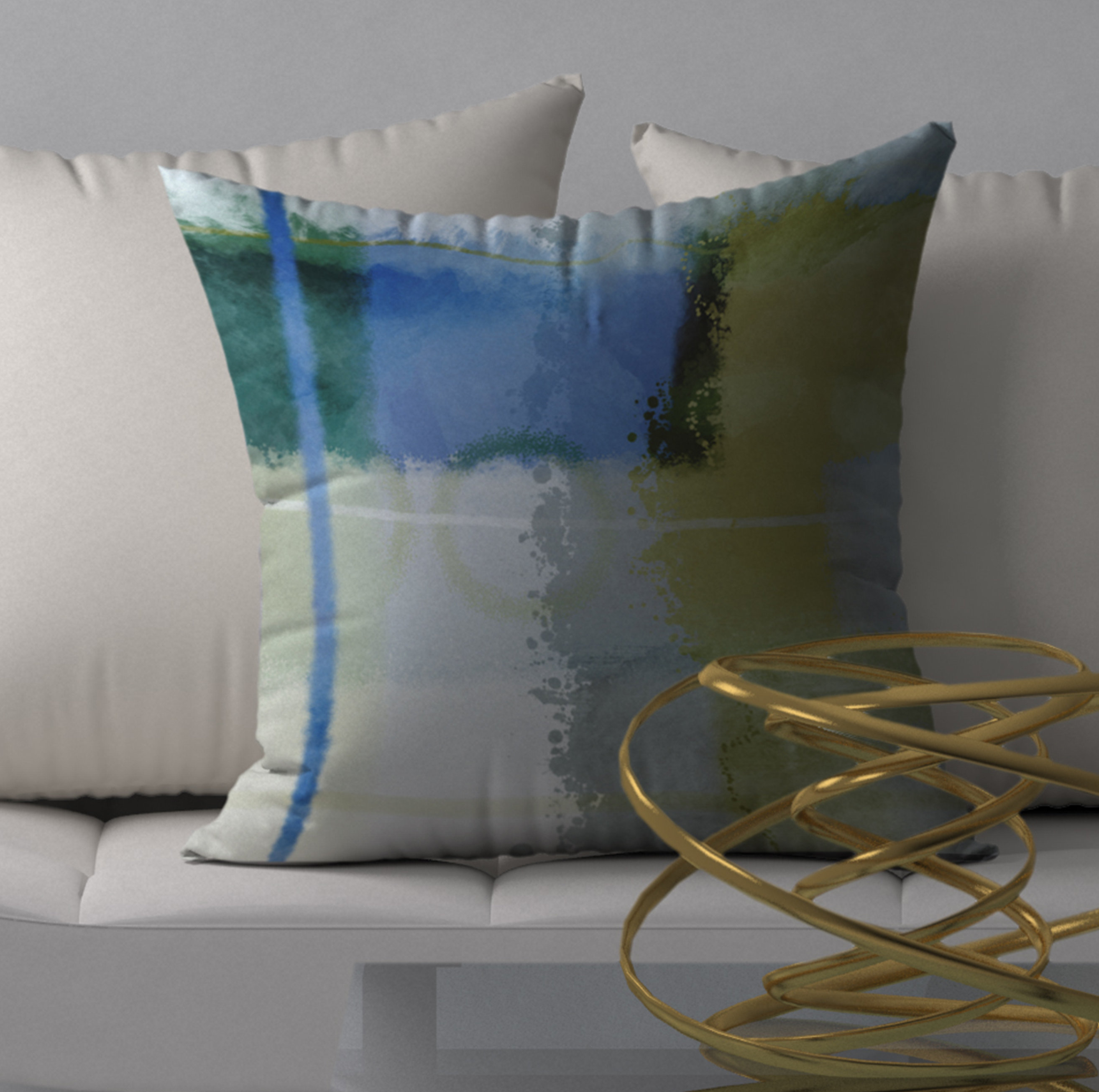 LeRoi Products Speed Brilliant Square Pillow Cover & Insert | Wayfair