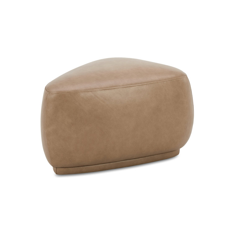 Latitude Run® Araminta 26" Rounded Triangle Cocktail Ottoman, Tuscan ...